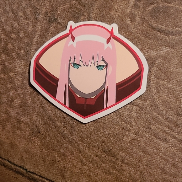 Other | Zero Two Sticker | Poshmark